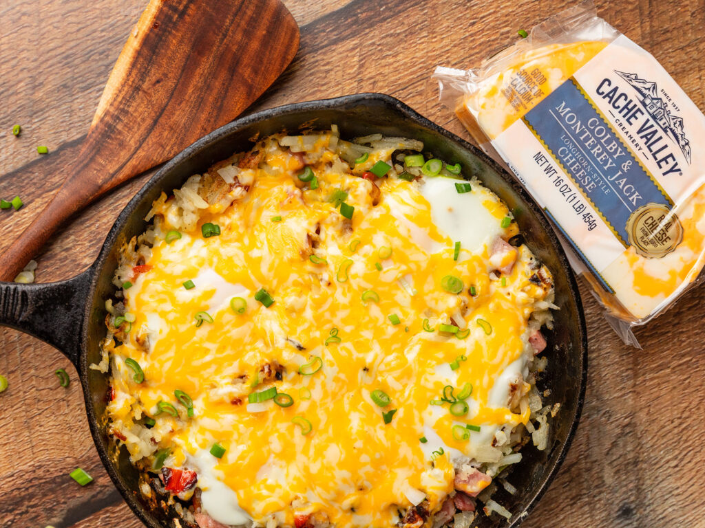 Hash Brown and Egg Breakfast Skillet - Cache Valley Creamery